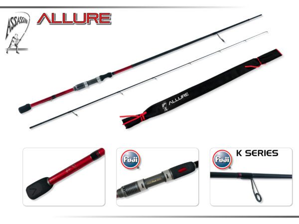 ASSASSIN ALLURE MEDIUM SPINNING ROD | Fishing Equipment