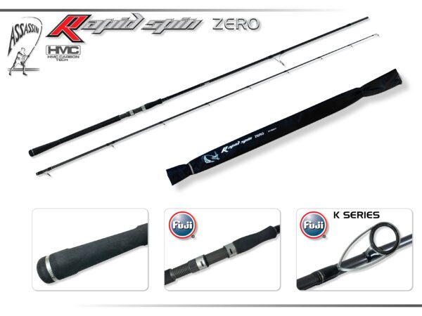 ASSASSIN RAPID SPIN ZERO HEAVY ROD | Fishing Equipment